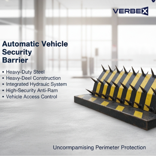 Verbex VT-HZ-RL02 2m Hydraulic Road Blocker – Heavy-Duty Vehicle Access ...