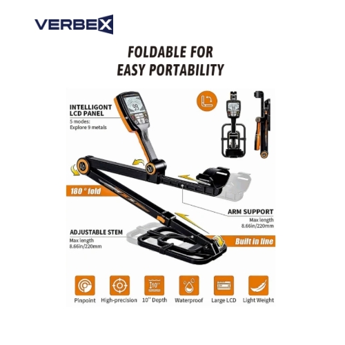 Verbex VT-TX-640 Underground Metal Detector